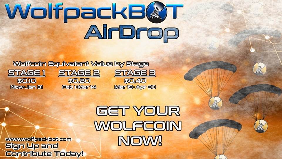 狼群机器人 Airdrop - Airdrop 警惕